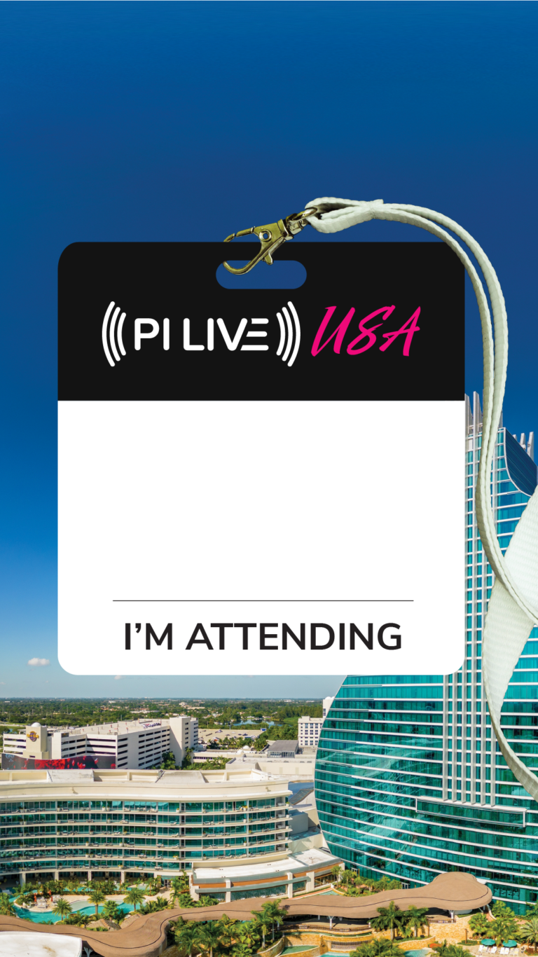 Social Image - Badge - PI LIVE USA, Hollywood, Florida, April 22-25 2025